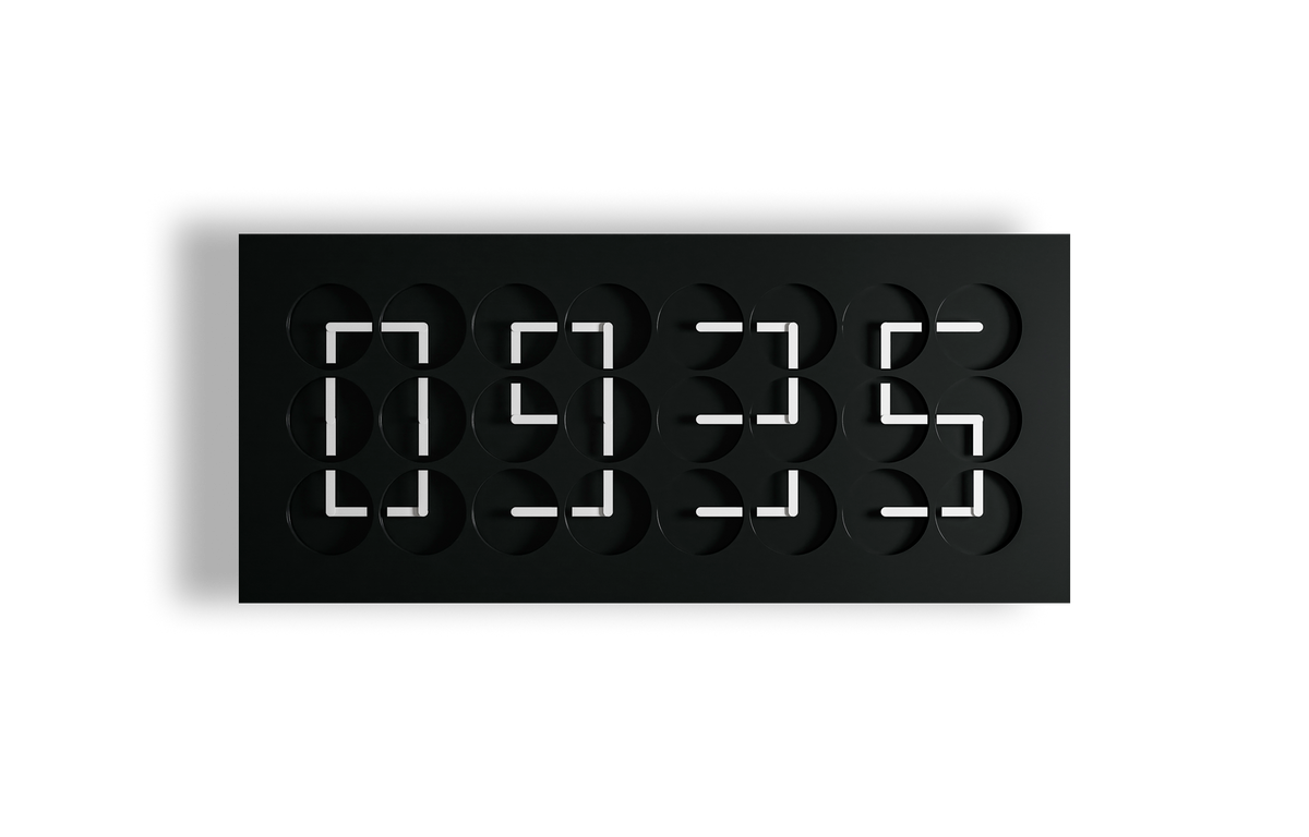 ClockClock 24 / Black – Humans since 1982